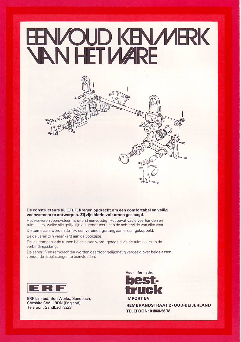 Photo: 10019 | ERF Suspension album | Dutch Model Truck Club | Fotki ...