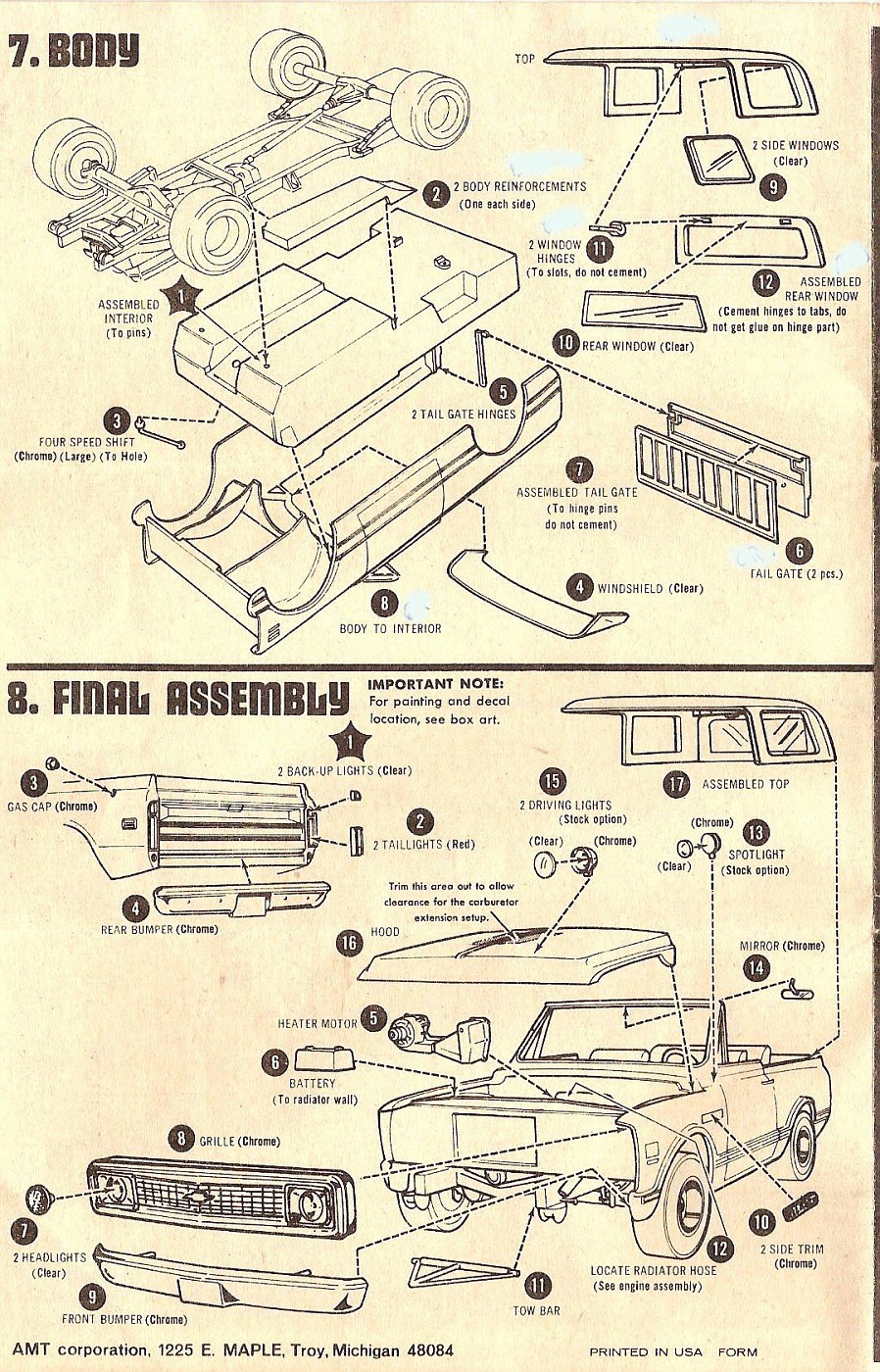 Photo: 4 | AMT 1972 Chevrolet Blazer BoonDocker #T200601 album ...