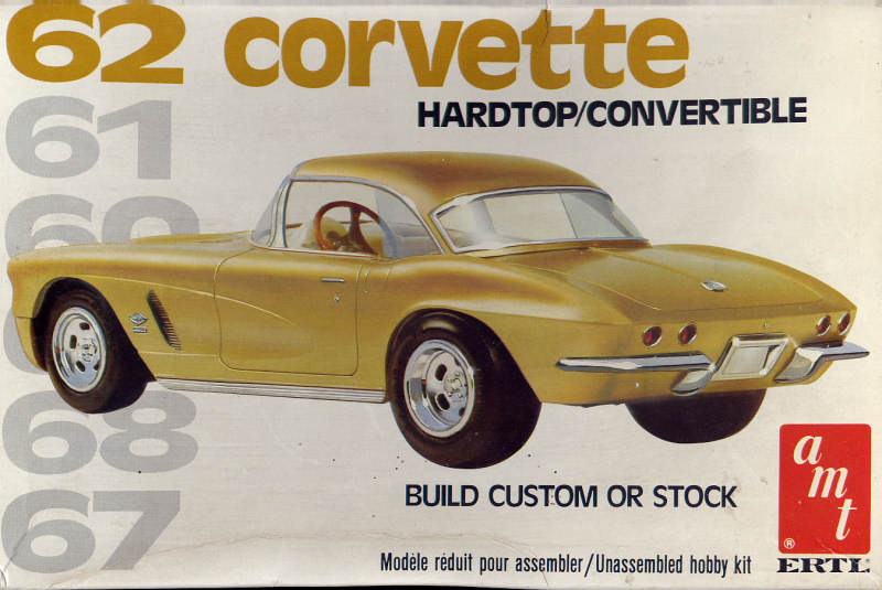 Photo: 1962 Chevrolet Corvette Box 1 | AMT '62 Corvette Hardtop or ...