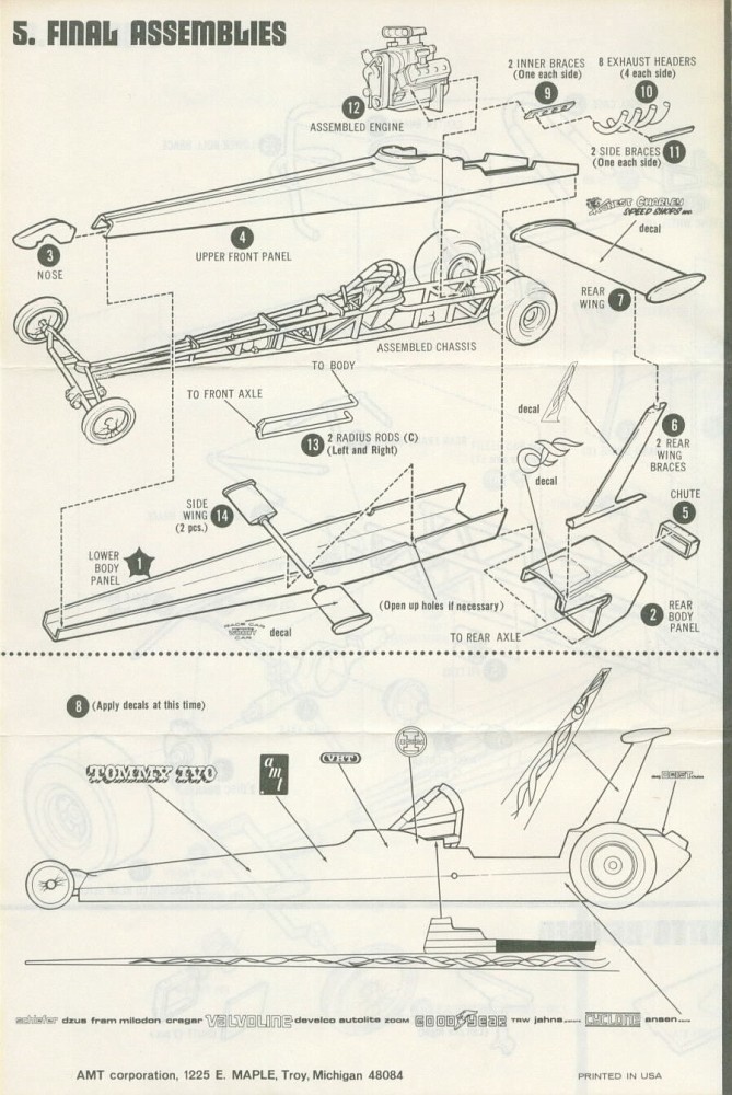Photo: Tommy Ivo Rear Engine Dragster-AMT 005 | AMT Tommy Ivo New Rear ...
