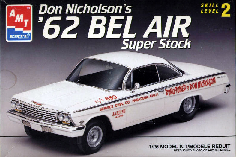 Photo: 1962 Chevrolet Bel Air Dyno Don Nicholson Box | AMT '62 Bel Air ...