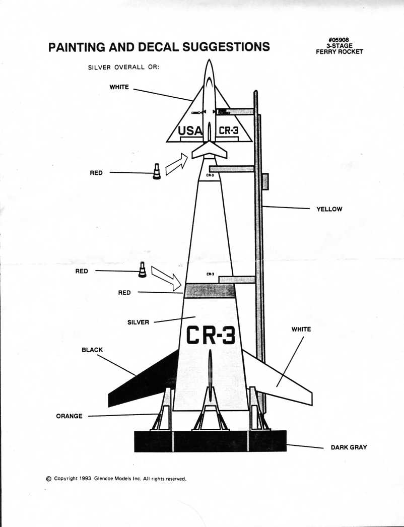 Photo: 3 Stage Ferry Rocket 007 | GLENCOE 3 Stage Ferry Rocket album ...