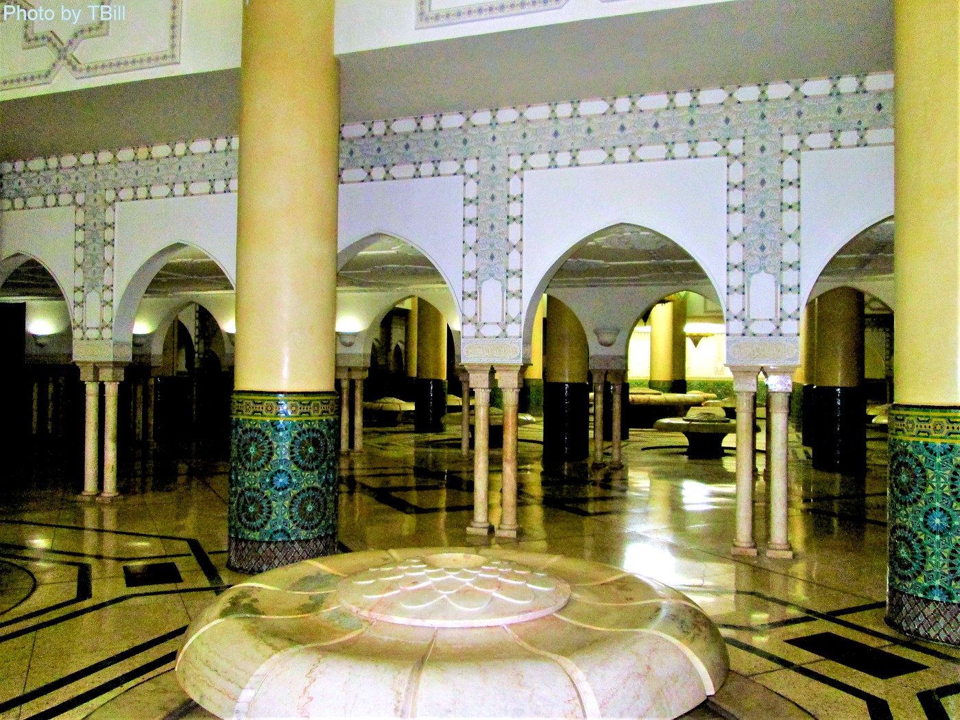 Photo: King Hassan II Mosque, first level, wash room | Casablanca ...