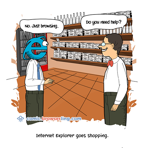 Internet Browsers Comic