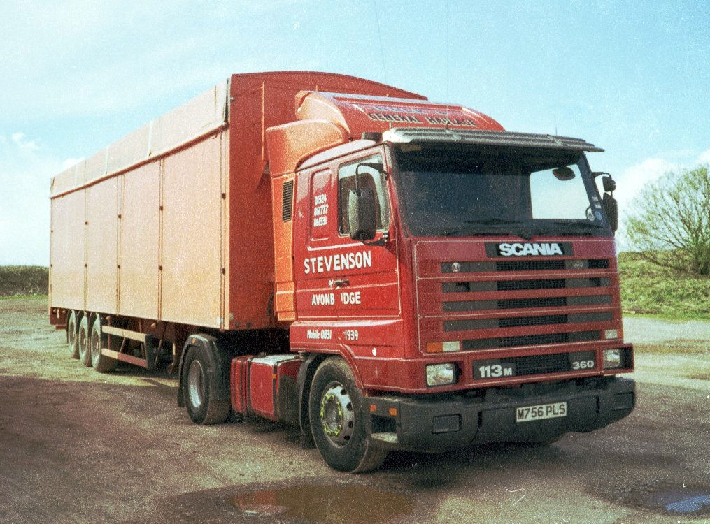 Photo: M756 PLS Scania 113M360 Streamline 4x2 unit | Stevenson Brothers ...