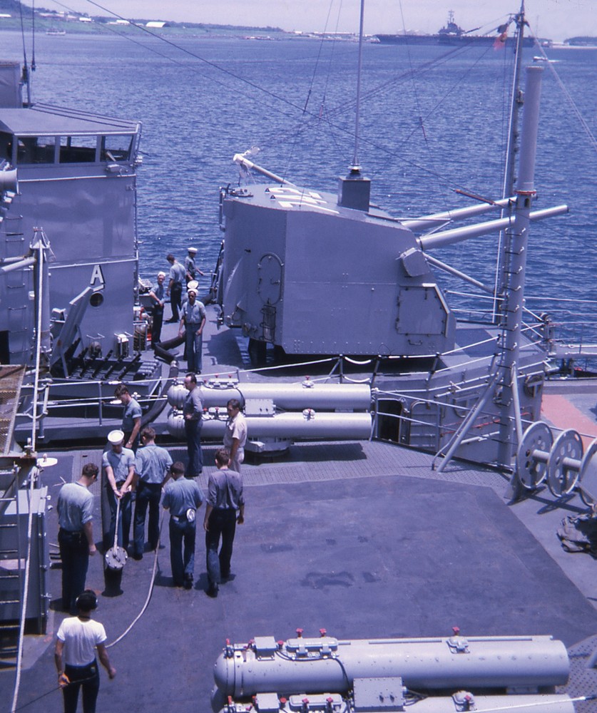 Photo: Ship to ship transfer of water or fuel oil | Tin Can Navy album ...