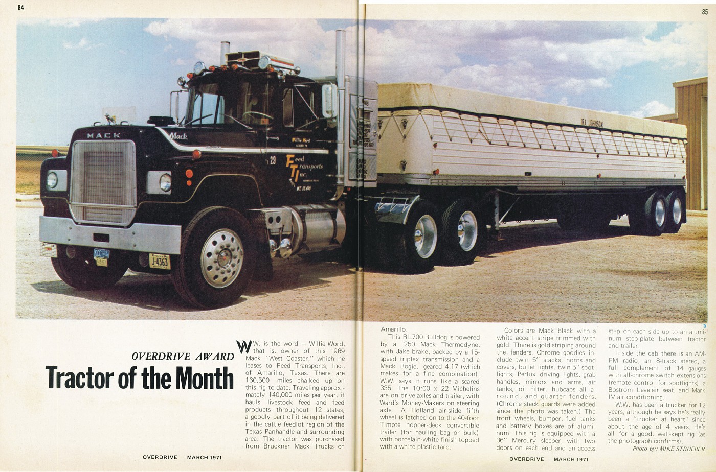 03 Overdrive Magazine March 1971 album | Dutch Model Truck Club | Fotki ...