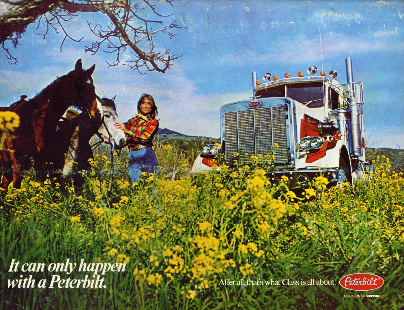 Photo: June 1976 Peterbilt Ad Back Cover | 06 Overdrive Magazine June ...