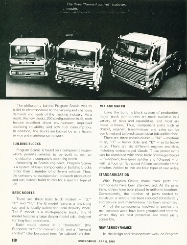 04 Overdrive Magazine April 1981 album | Dutch Model Truck Club | Fotki ...