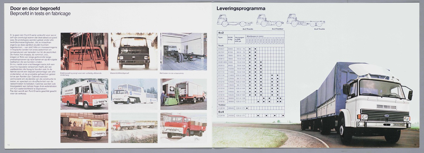 Photo: Ford-D-Serie-008 | Ford D Series 1979 album | Dutch Model Truck ...