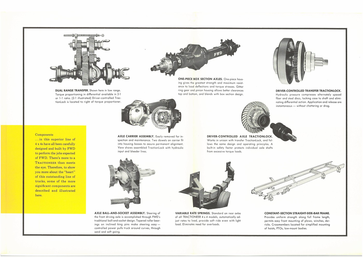 Photo: FWD Tractioneer 4x4 c | FWD Tractioneer 4x4 1962 album | Dutch ...