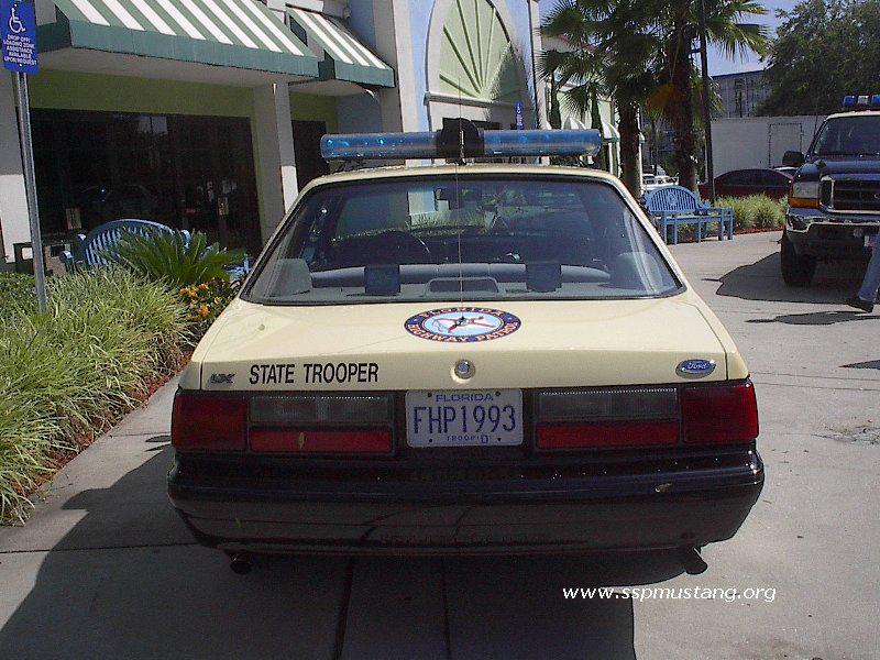 Photo: Mustang SSP Florida State Patrol body rear | Ford Mustang SSP ...