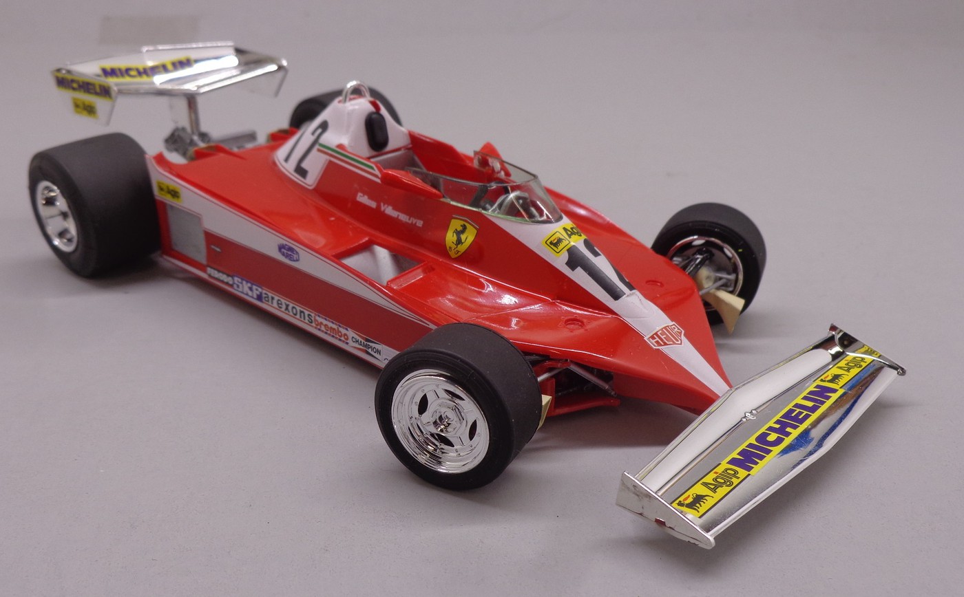 Photo: FERRARI 312 original Tamiya issue. Indycals decals and Tamiya ...