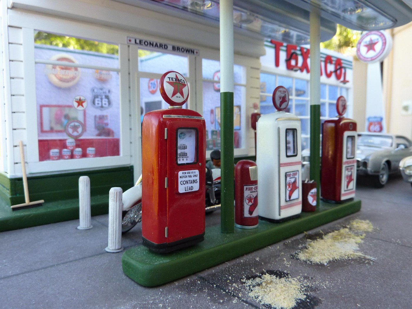 Photo: Station TEXACO photos finales 1 (52).JPG | dioramas album ...