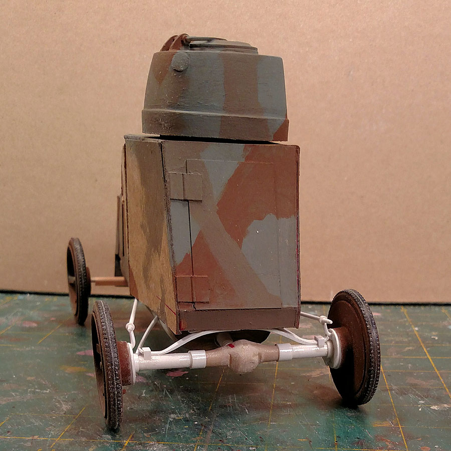 Photo: 97 | Scratch-bashed Model T armoured car in 1/16 scale. album ...