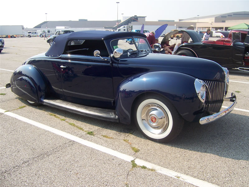 Sectioned/channeled 40 Ford convertibles album | Rik Hoving | Custom ...