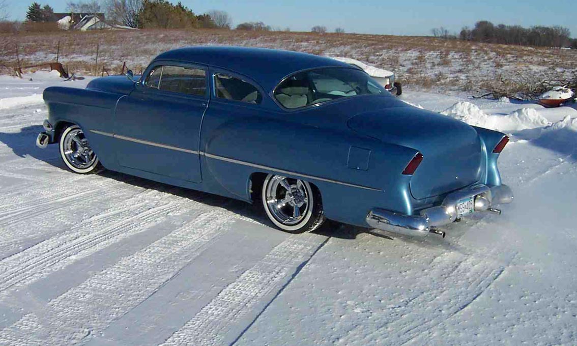 Photo: Rearview | '53-54 Chevy customs album | Rik Hoving | Custom Car ...