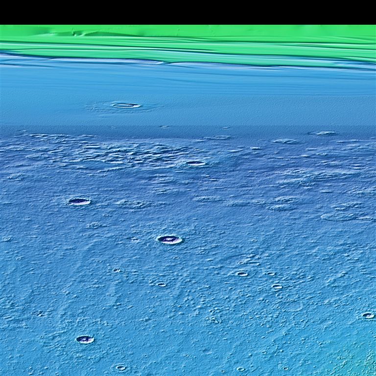 Photo: mola color N60 180 | MARS Colorized Elevation album | Don ...