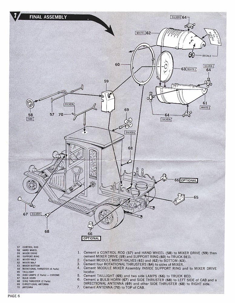 Photo: Moon Mixer-6 | REVELL The Amazing Moon Mixer #H-1210-380 album ...