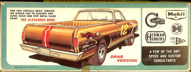 Photo: 65CAMP1 | AMT '65 Chevrolet Chevelle El Camino #8735-200 album ...