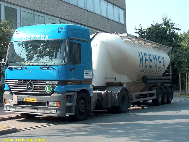 Photo: MB-Actros-1840-SISZ-Heemex-2 | Heemex - Cementbouw album | Dutch ...