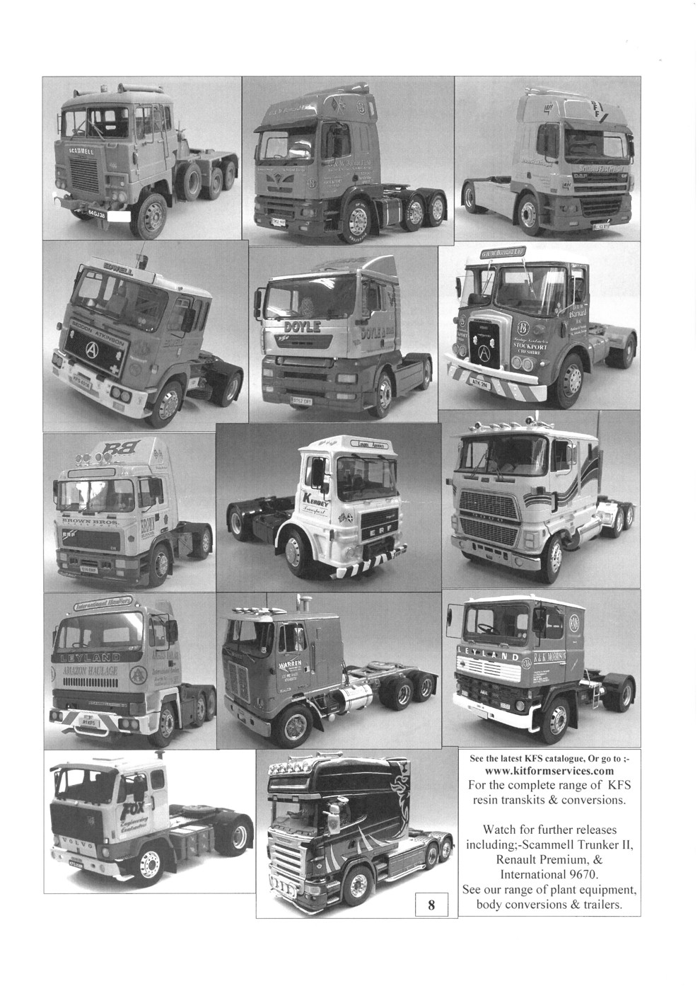 Photo: Mack F-700-10 | TQ-046 Mack F700 Sleeper Cab (1:24) album ...