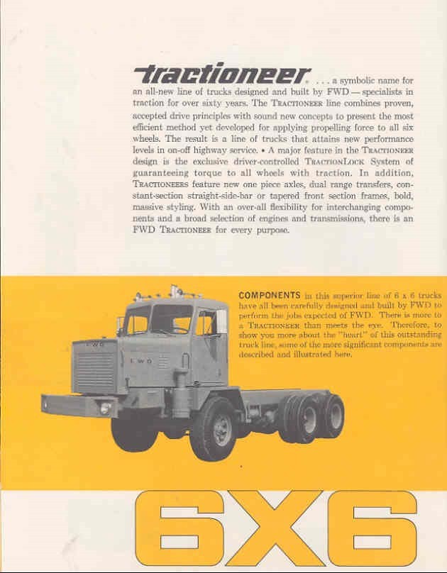 FWD Tractioneer 6x6 1980 album | Dutch Model Truck Club | Fotki.com ...