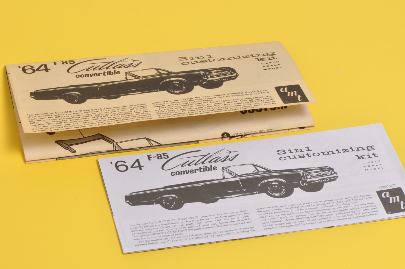 Photo: DSC 0061 | First Detailed Look - Round 2's AMT 1964 Olds Cutlass Convertible 3 in 1 album ...