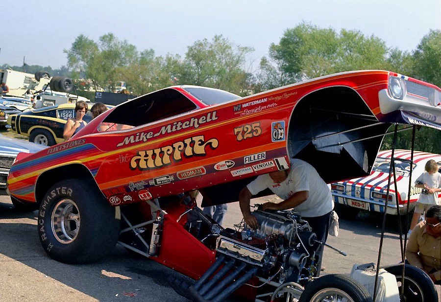 Photo: The-Worlds-Fastest-Hippie-Mike-Mitchell-and-his-Plymouth ...