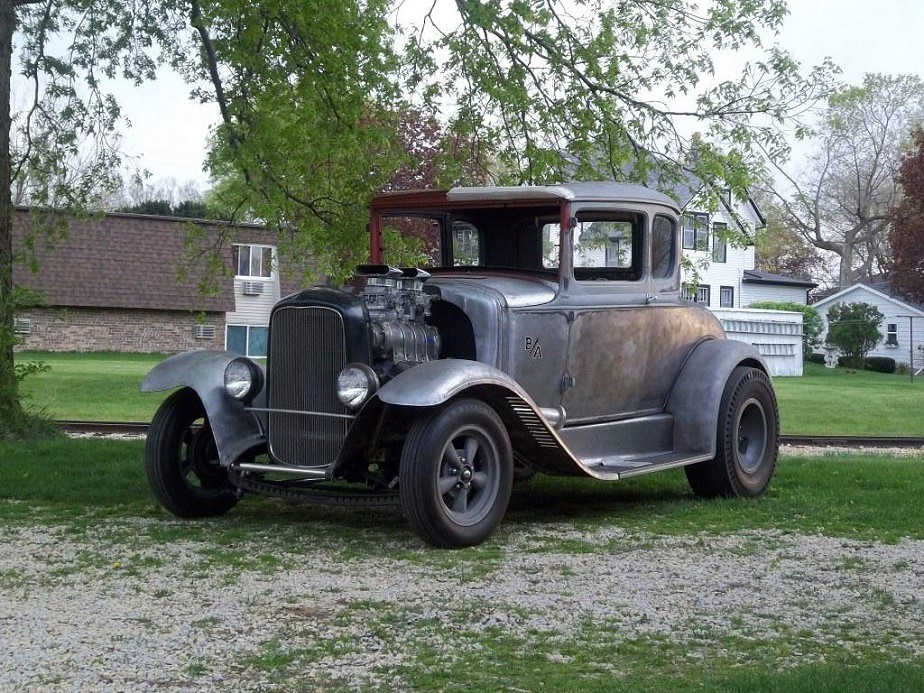 Photo: MODEL A WITH BOBBED REAR FENDER'S (1) | COUPES & SPORT COUPES ...