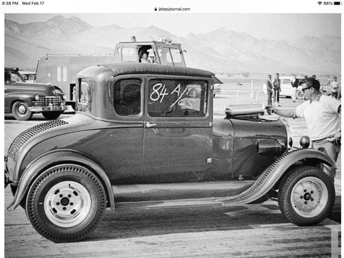 Photo: Joe Pisano's 29 coupe | MODEL A'S AT THE DRAGS album | LOUD ...