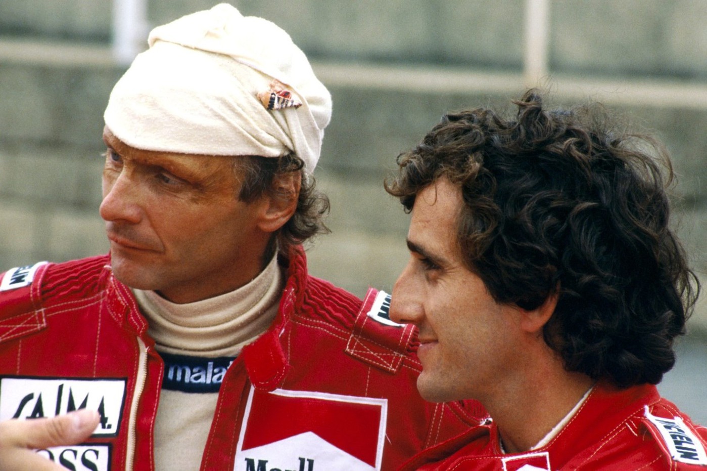 Photo: Alain Prost, Niki Lauda | 3 RACE CAR OWNERS,DRIVERS & CREW III ...