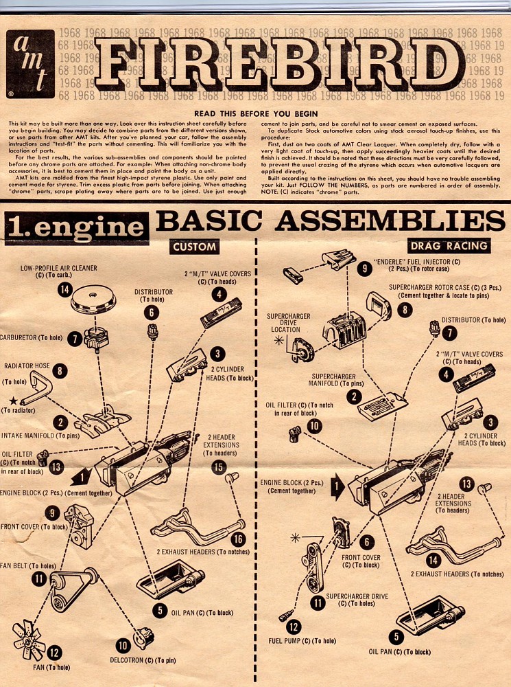 Photo: 68 AMT FirebirdTin Indian001 | AMT '68 Firebird TIN INDIAN #5768 ...