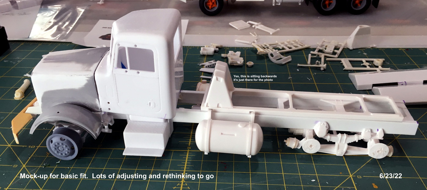 Photo: IMG 2161 chassis mock up 348 mixer 6 23 22 | What's on the bench ...