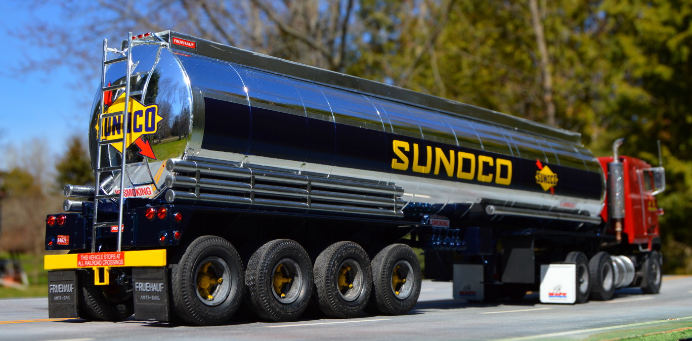 Photo: DSC 0163 Sunoco 4 axle tanker 5 8 22 wih 2006 built Mack ...