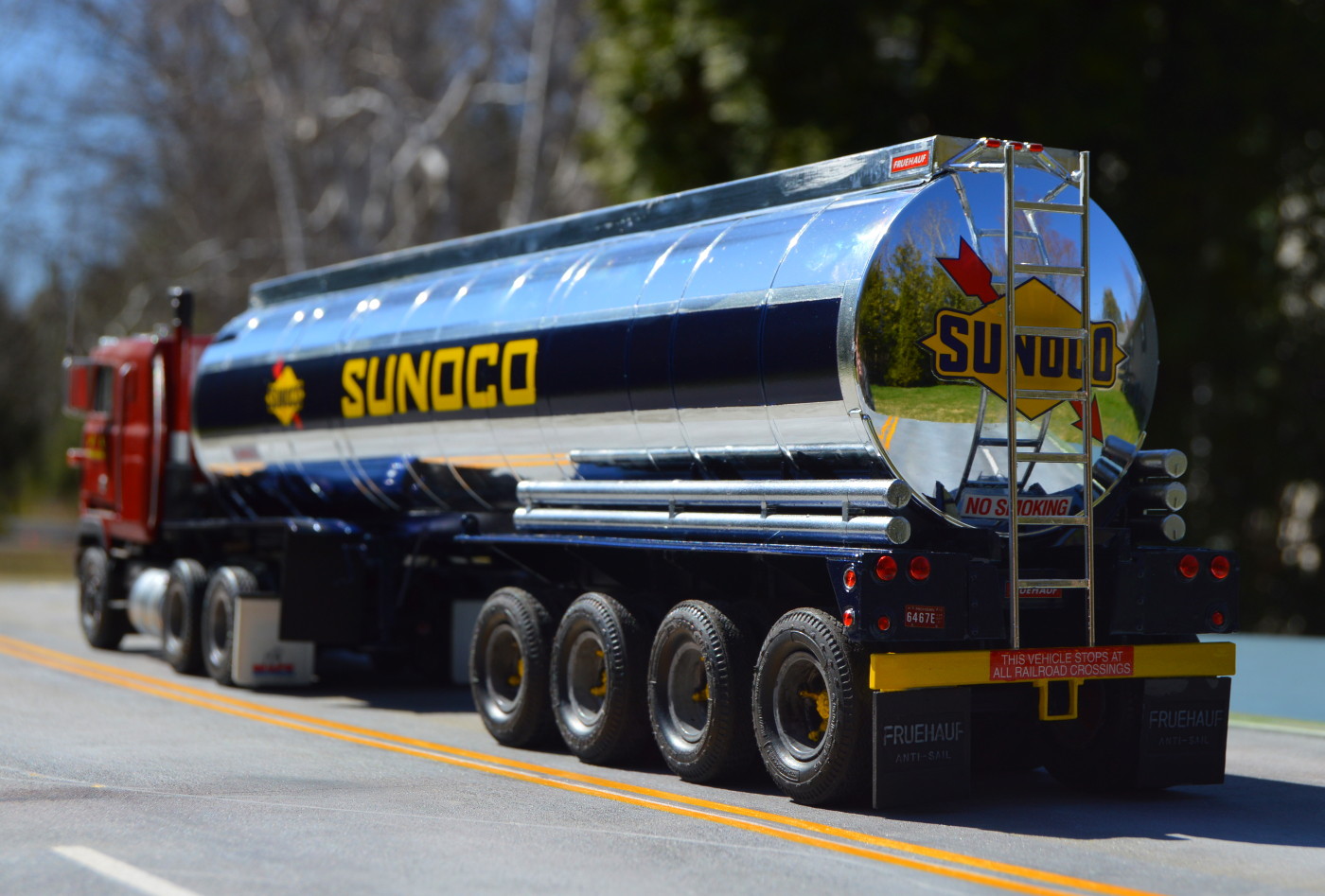 Photo: DSC 0146 Sunoco 4 axle tanker 5 8 22 wih 2006 built Mack ...