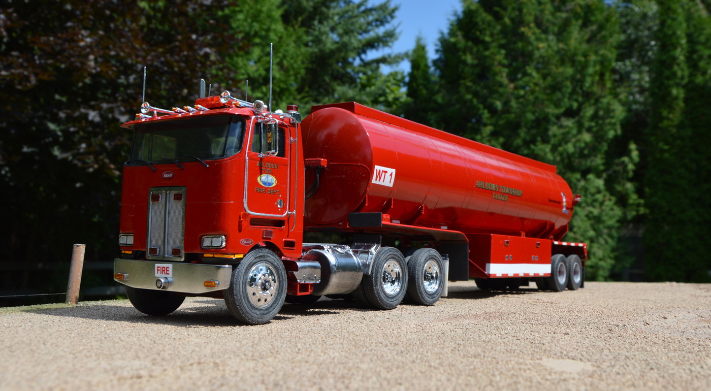 Photo: DSC 1486a | Peterbilt 362 FD water tanker tractor album ...