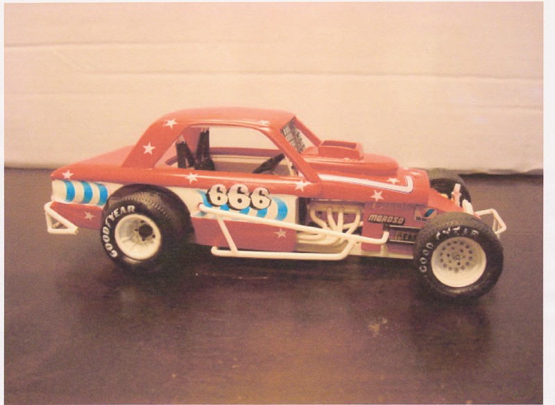 Photo: Wayne Reutimann #666 Falcon Modified from 1978,model built 2009 ...