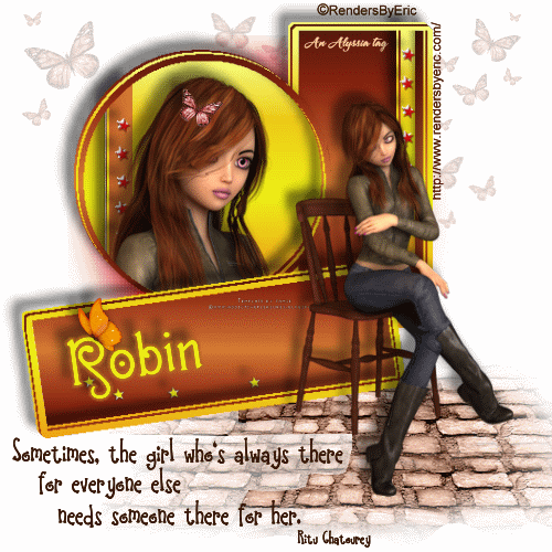 Photo: Robin BThere Eric Alyssia | Be there for someone - Renders By ...