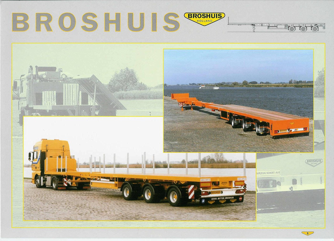 Broshuis various trailers album | Dutch Model Truck Club | Fotki.com ...