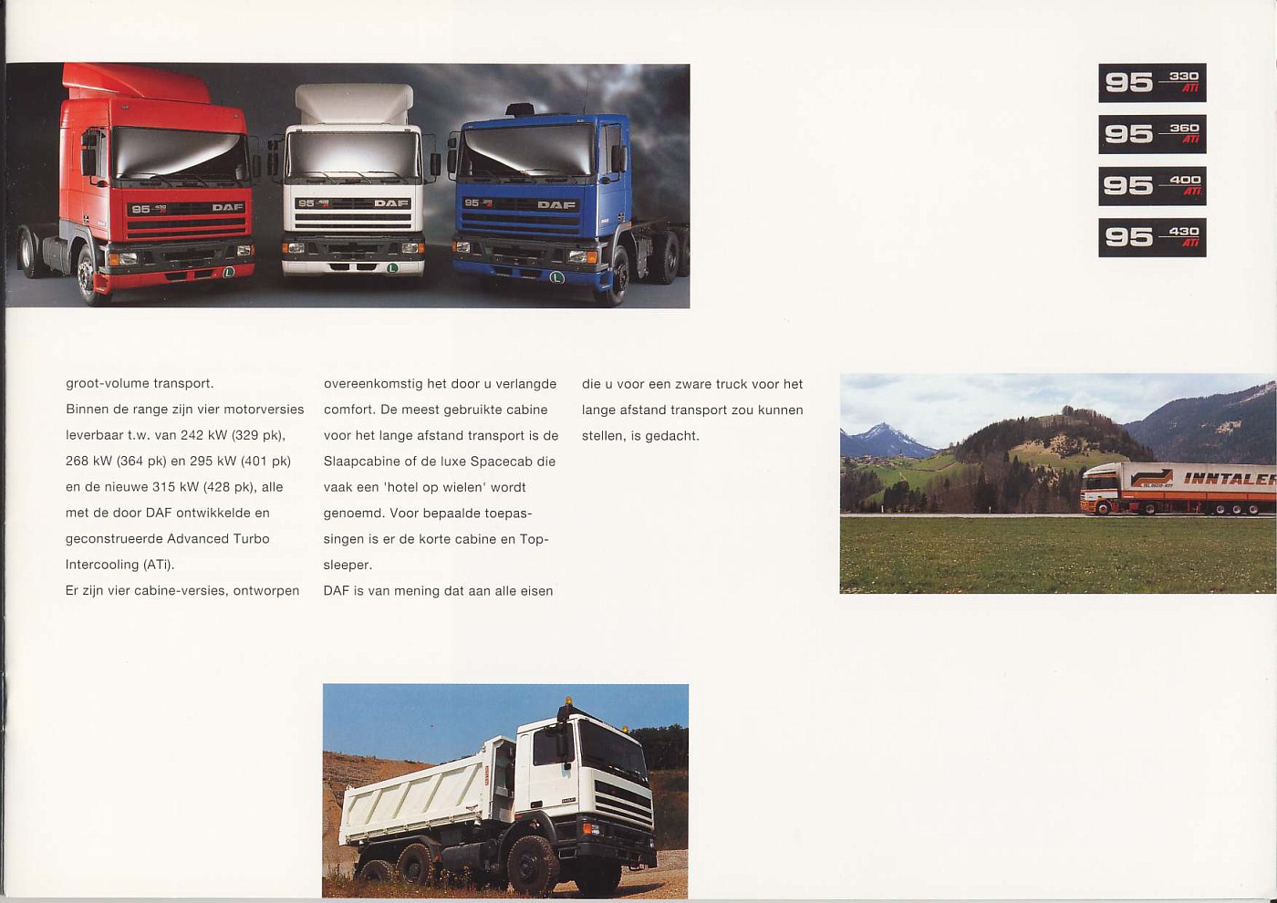 Photo: DAF95-1993-07 | DAF 95 1993 album | Dutch Model Truck Club ...