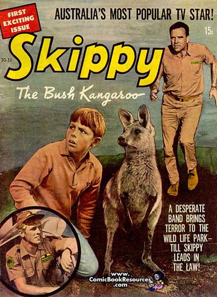 Photo: Skippy Cartoon | Skippy - Waratah Park album | ooO(PETER)Ooo ...