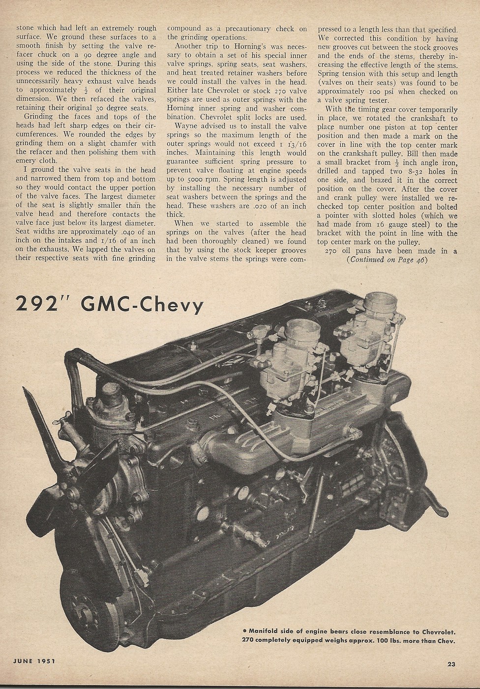 Photo: 292 cu in GMC Chevy HotRod June51 4 | GMC album | Eric Stone ...