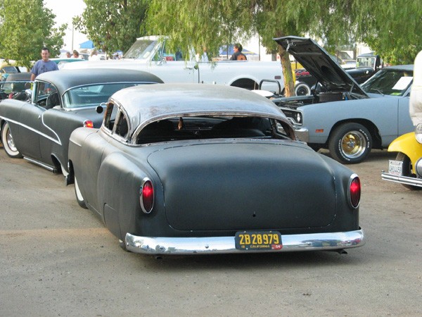 Photo: 54 Chevy custom black rear | '53-54 Chevy customs album | Rik ...