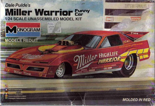 Photo: MONOGRAM #2712 MILLER '84 TRANS AM FLOPPER | Box Art album ...
