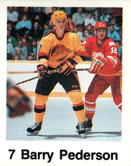 Photo: 1988-89 Frito-Lay Barry Pederson | 1988-89 Frito-Lay album ...