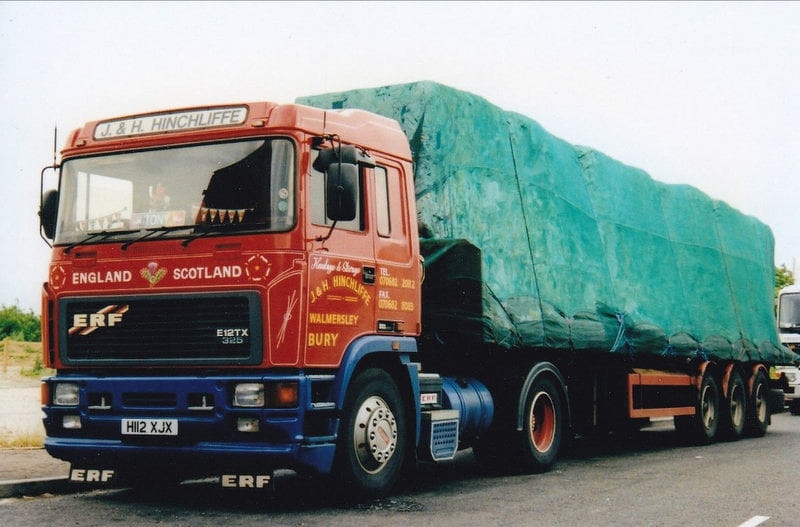 Photo: H112XJX ERF E12TX 325 May be early 1970 - no see comments | 1990 ...