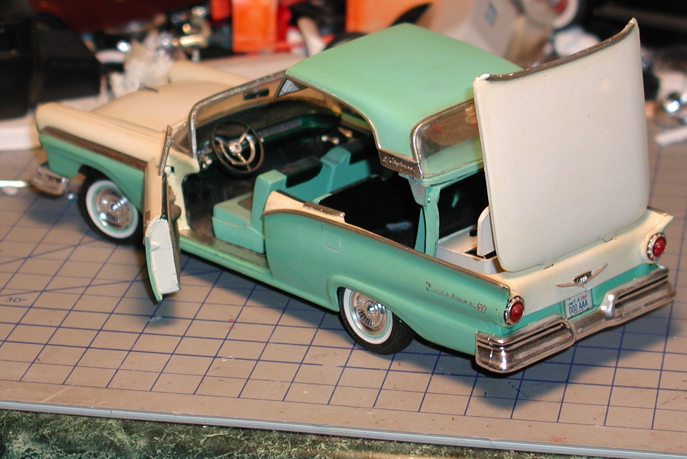 Photo: 57 Retractable 02 | AMT / Revell 1957 Ford Skyliners album ...