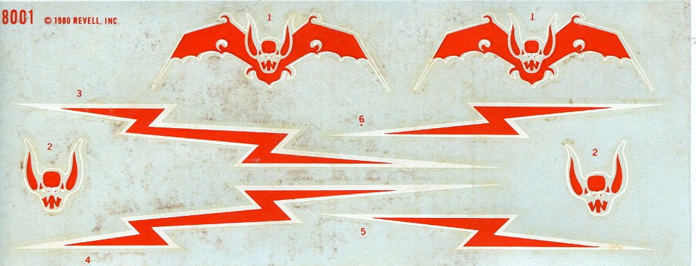 Photo: Revell - Alien Invader - Decals | REVELL Alien Invader #8001 ...