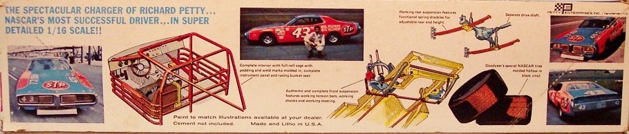 Photo: 000 0011 | MPC Petty NASCAR Charger SUPER 1/16 Scale #1-3053 ...
